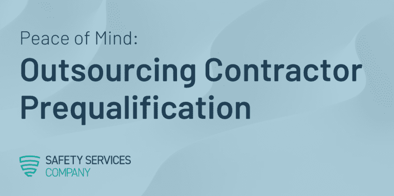 Peace of Mind: Outsourcing Contractor Prequalification