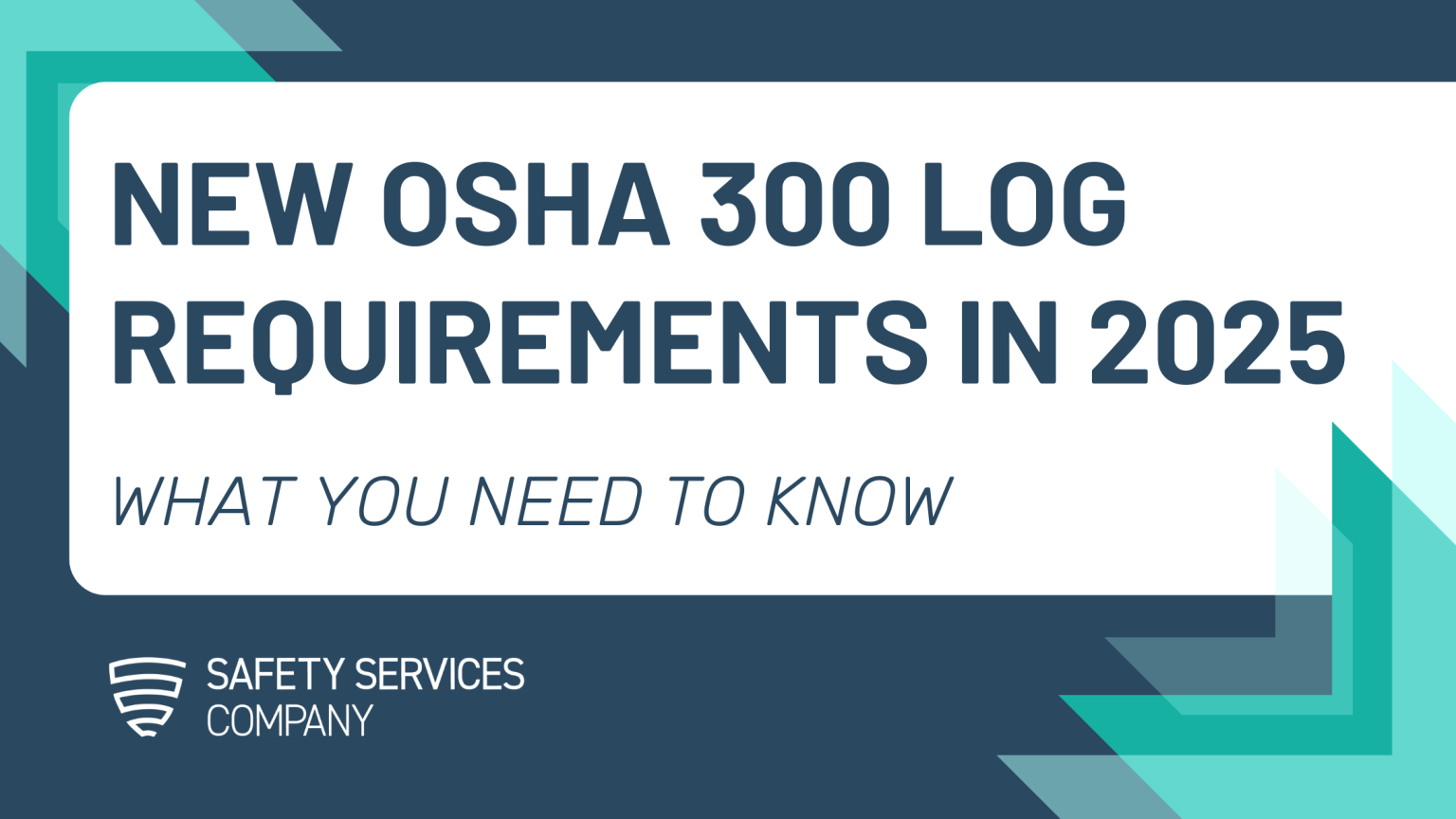 New OSHA 300 Log Requirements in 2025 | What You Need to Know New OSHA 300 Log Requirements in 2025 | What You Need to Know